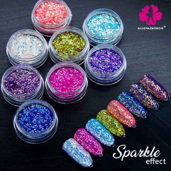 Sparkle effect - nowość w świecie zdobień - AlleBlog
